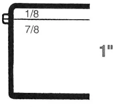 4 5/8 x 3 1/2 x 1, Rigid Hinged Plastic Boxes, Clear - Action Bags